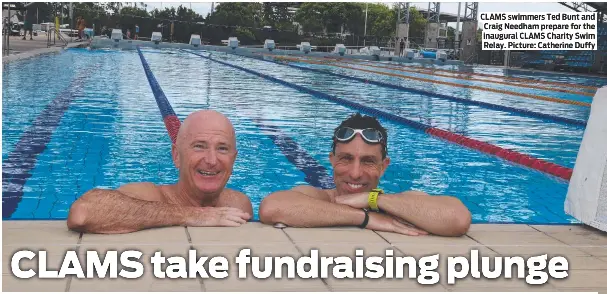 CLAMS take fundraisin­g plunge - PressReader