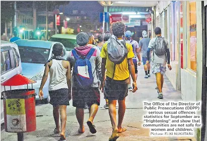 Serious sexual offences stats ‘frightenin­g’ - PressReader