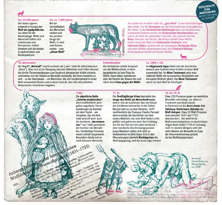 Woher die Angst vor dem Wolf kommt - PressReader