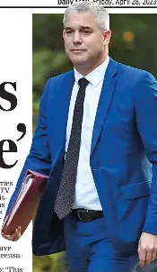 Tories back minister facing bullying claims from the ‘snivel service ...