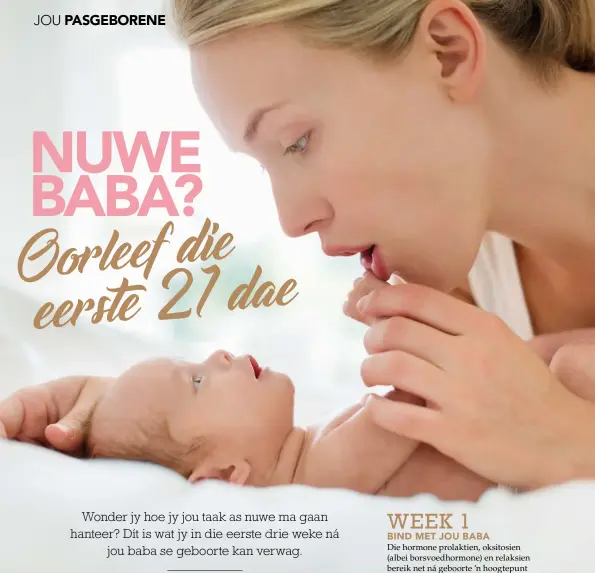 Nuwe baba? Oorleef die eerste 21 dae - PressReader