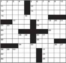 Crossword puzzle - PressReader