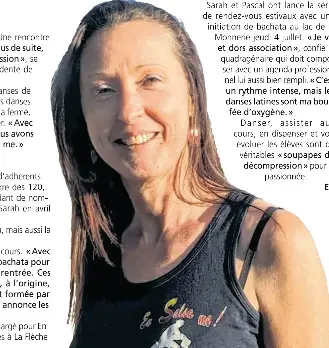 Sarah Guitton, la salsa dans la peau - PressReader