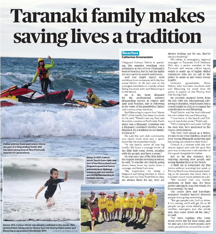 Taranaki family makes saving lives a tradition - PressReader