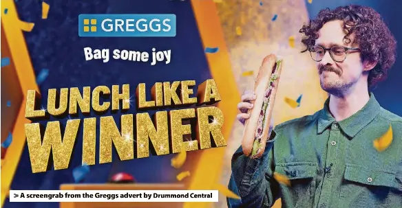 Agency creates new Greggs ad - PressReader