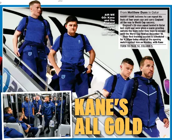 KANE’S ALL GOLD - PressReader