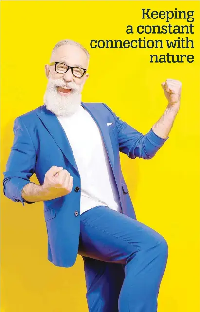 Keeping a constant connection with nature - PressReader