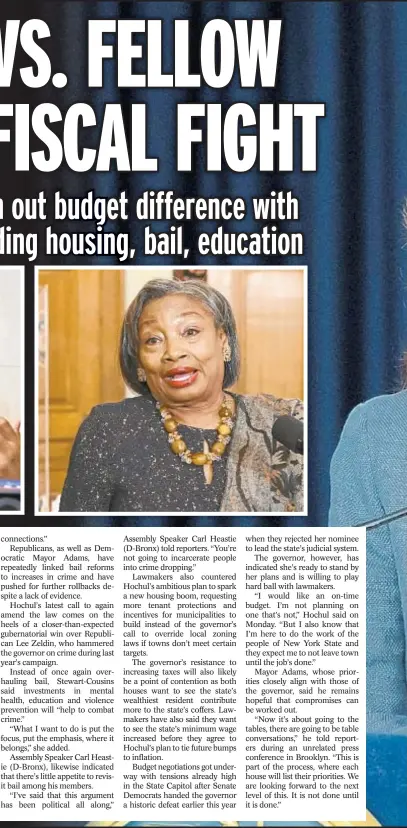 IT’S GOV VS. FELLOW DEMS IN FISCAL FIGHT - PressReader