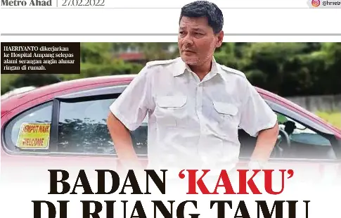 BADAN ‘KAKU’ DI RUANG TAMU - PressReader