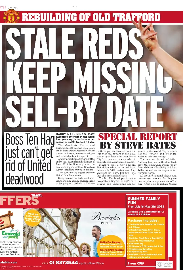 STALE REDS KEEP MISSING SELL-BY DATE - PressReader