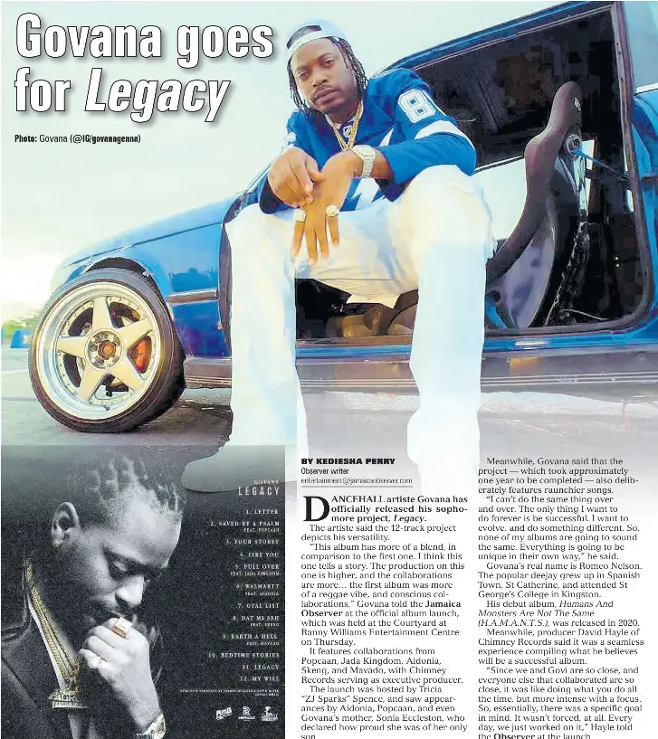 Govana goes for Legacy - PressReader