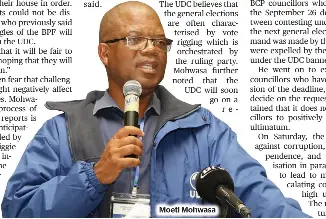 Troubled BPF forced to miss UDC NEC meet - PressReader