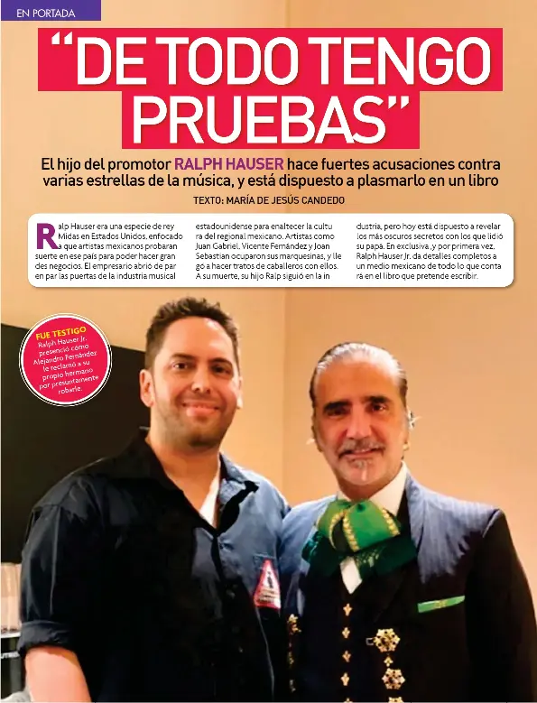 “DE TODO TENGO PRUEBAS” - PressReader