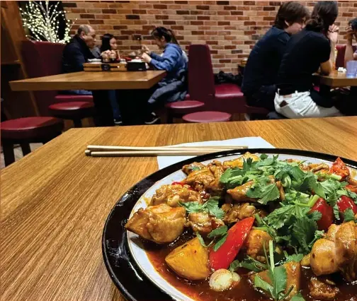 Then she says the two words I hate most in the restaurant world: ‘Cash ...