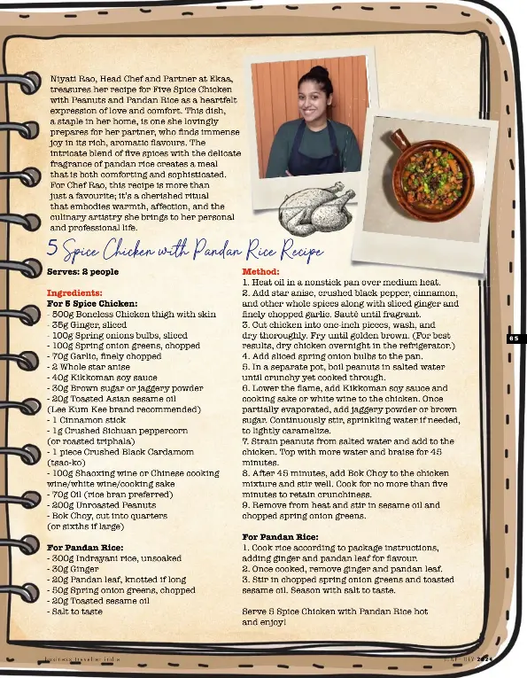 Spice Chicken with Pandan Rice Recipe - PressReader