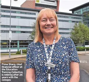 Fiona’s leaving college role 26 years after she spotted ad in Gazette ...