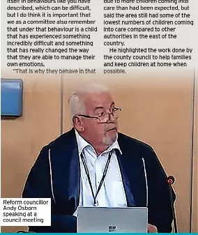 Reform councillor said some children in care are ‘evil’ - PressReader