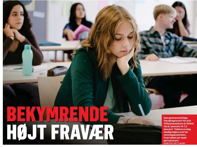 BEKYMRENDE HØJT FRAVÆR - PressReader