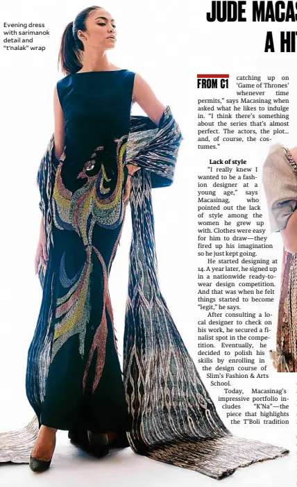 JUDE MACASINAG’S BOLD, EMBELLISHE­D WORKS A HIT AT TATLER BALL, ARTEFINO - PressReader