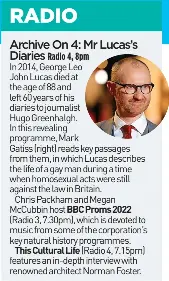 Archive On 4: Mr Lucas’s Diaries - PressReader