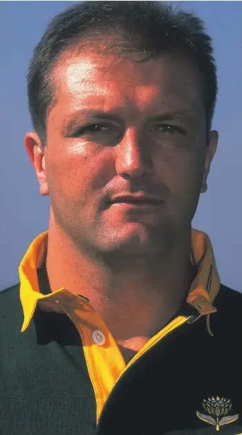 Imposing Springbok forward part of memorable World Cup-winning team ...