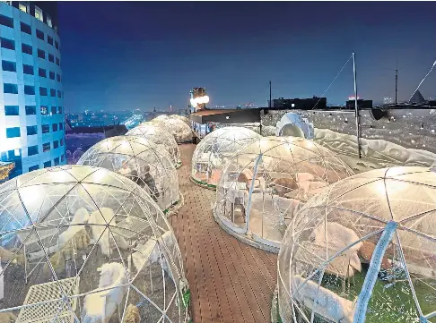 Dome dining on the menu at city hotel - PressReader