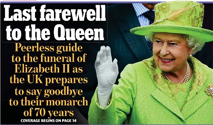 Last farewell to the Queen - PressReader