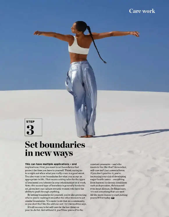 Set boundaries in new ways - PressReader