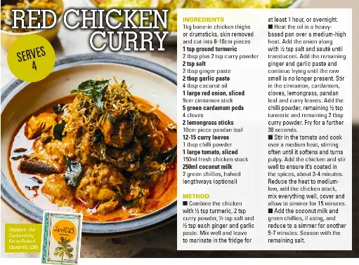 RED CHICKEN CURRY - PressReader