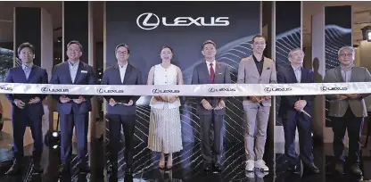 Lexus Manila Gallery redefines the luxury showroom experience - PressReader