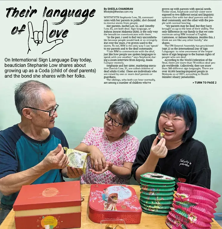 Their language of love - PressReader