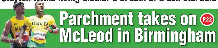 Parchment takes on McLeod in Birmingham - PressReader