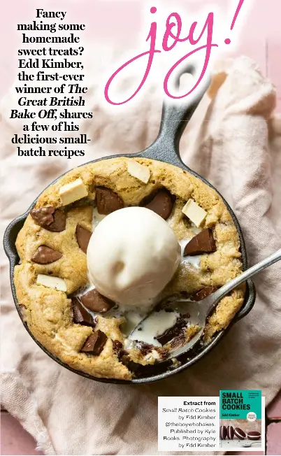 Triple chocolate skillet cookie for two - PressReader