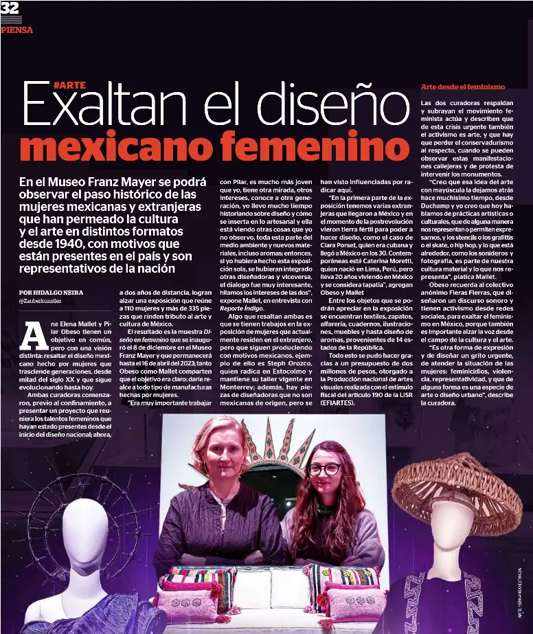 Exaltan el diseño mexicano femenino - PressReader