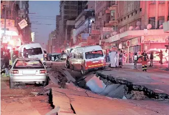 Mashaba: Gauteng is sitting on a ticking time bomb - PressReader