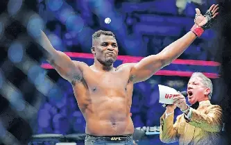 Refugee’s journey from Cameroon to UFC champion - PressReader