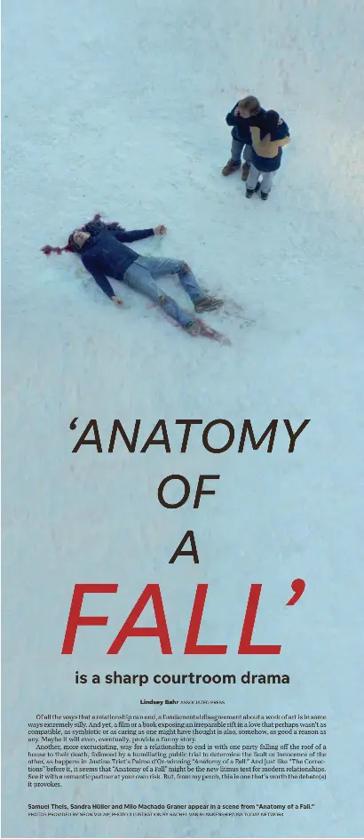 ‘ANATOMY OF A FALL’ - PressReader
