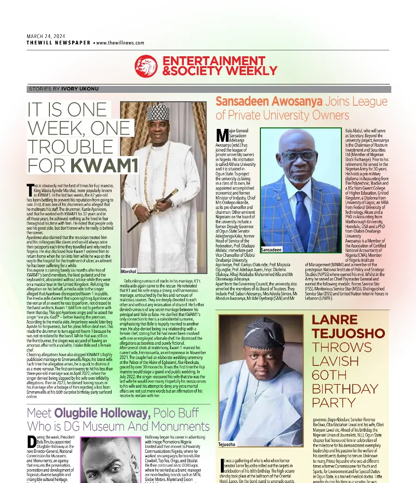 Meet Olugbile Holloway, Polo Buff Who is DG Museum And Monuments ...