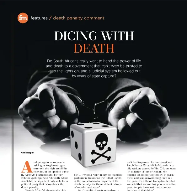 DICING WITH DEATH - PressReader