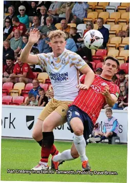 Lambs ‘gutted’ as Creaney leaves for Solihull Moors - PressReader