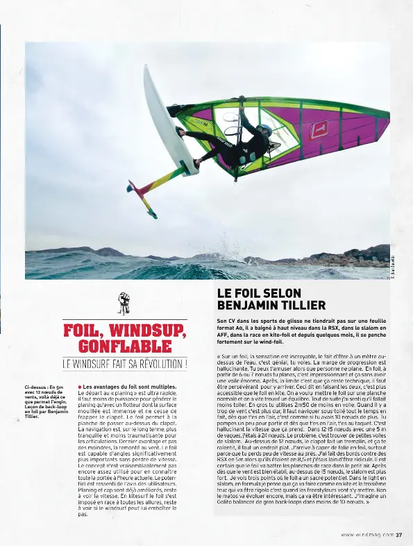 LE FOIL SELON BENJAMIN TILLIER - PressReader