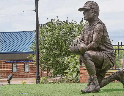 Coach Bob Prevatte’s statue leaving Limestone, moving to ‘Reservatio­n ...