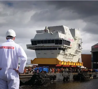 Shipyard strike could hit work on warship - PressReader