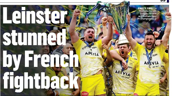 Leinster stunned by French fightback - PressReader