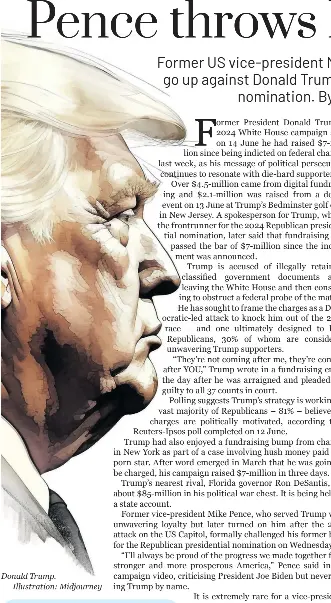 Pence throws hat into the ring - PressReader