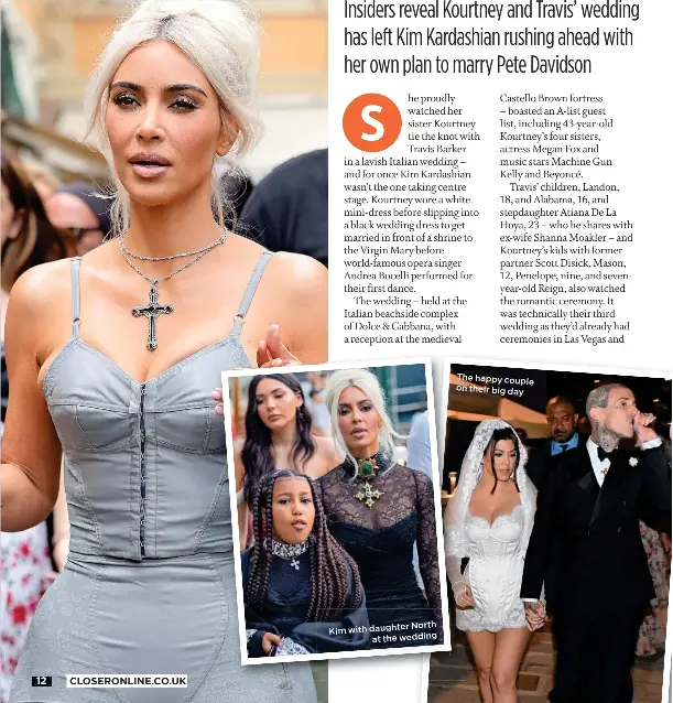 ‘Jealous’ Kim fast-tracks wedding plans after Kourtney’s show-stopper - PressReader