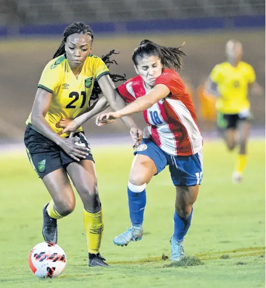 GOAL-SHY GIRLZ BEATEN 2-1 BY PARAGUAY - PressReader