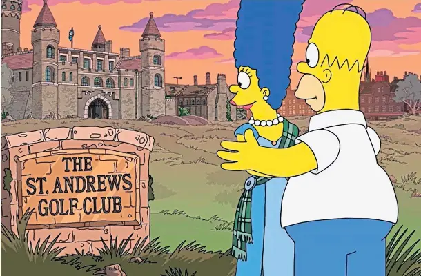 The Simpsons rekindle love in Scots show - PressReader