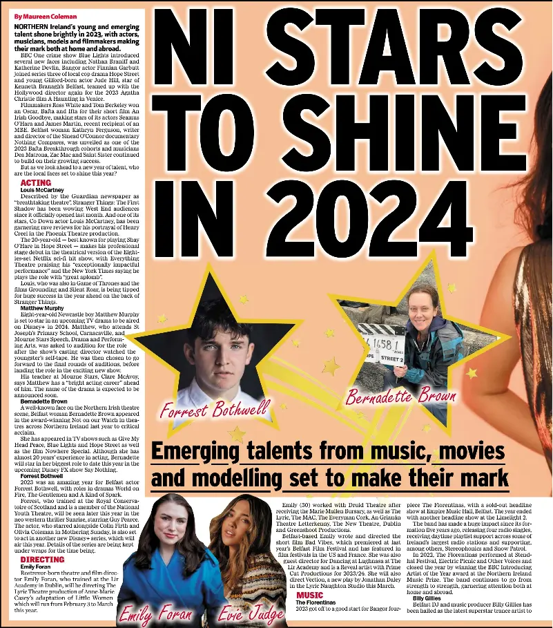 NI STARS TO SHINE IN 2024 - PressReader