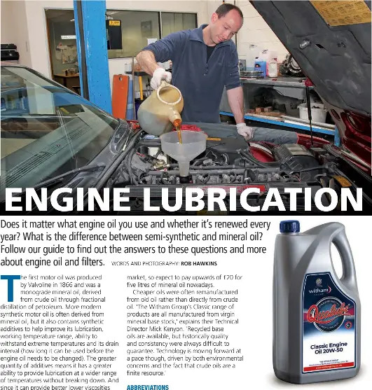 ENGINE LUBRICATIO­N - PressReader